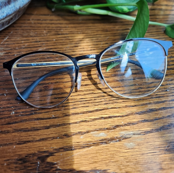 Ray-Ban | Accessories | Rayban Rb6375 Gold Matte Black Retro Style ...